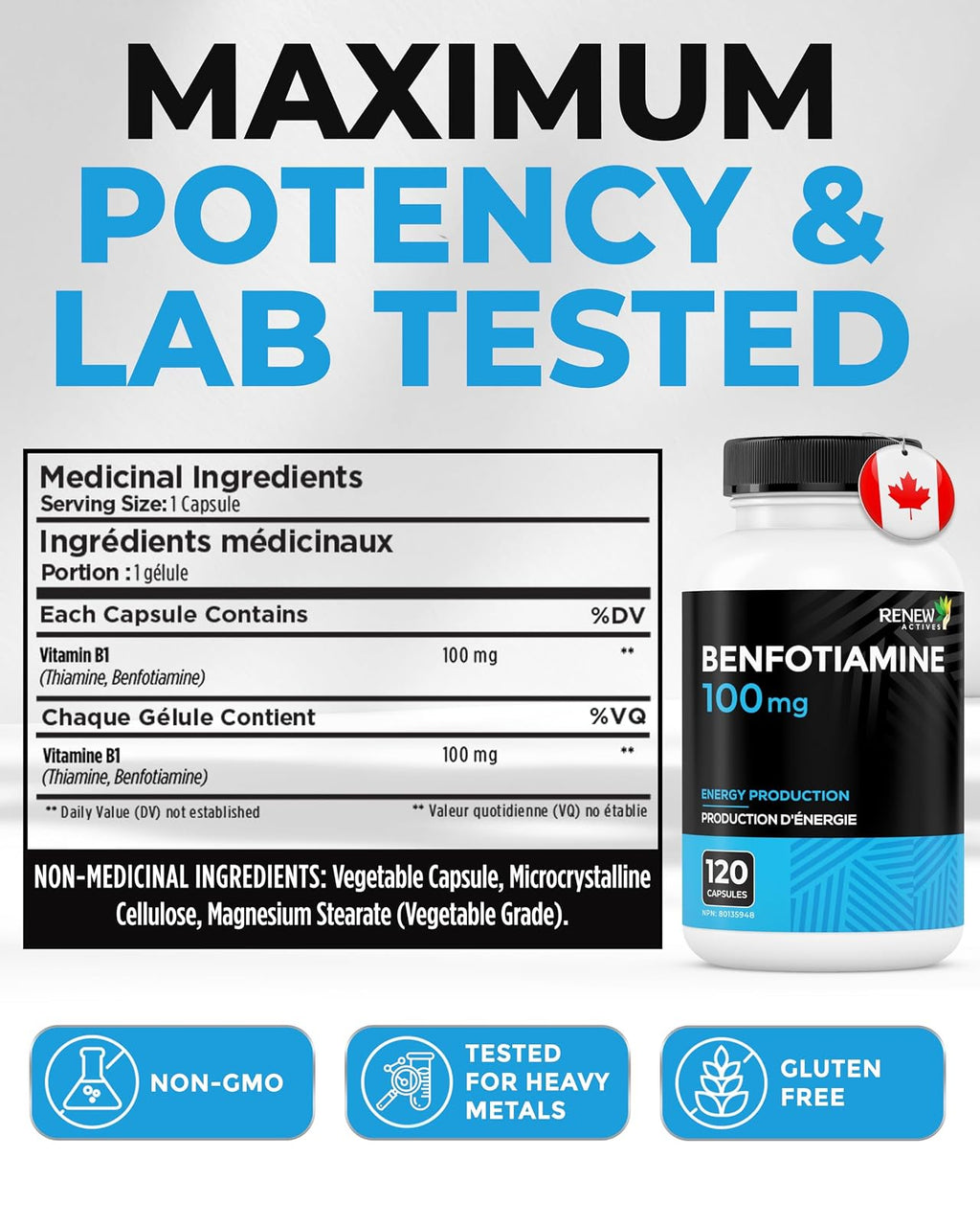 support for healthy nerve function