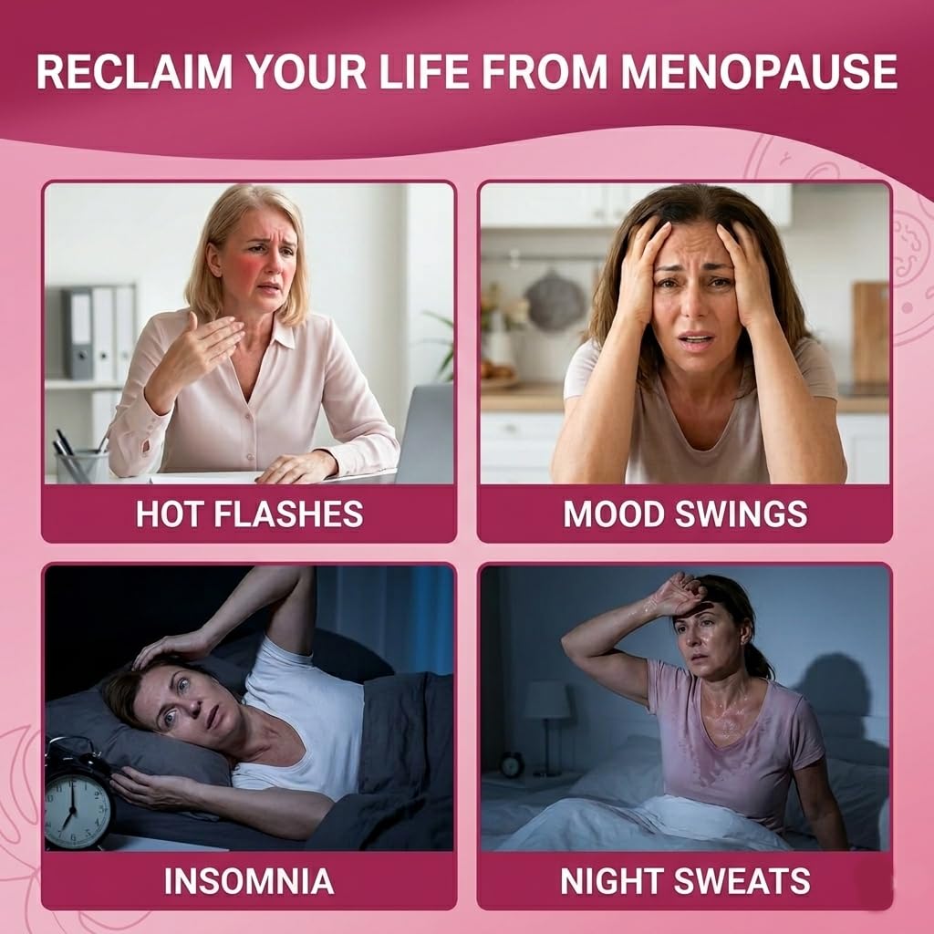 Support for hot flashes and mood
