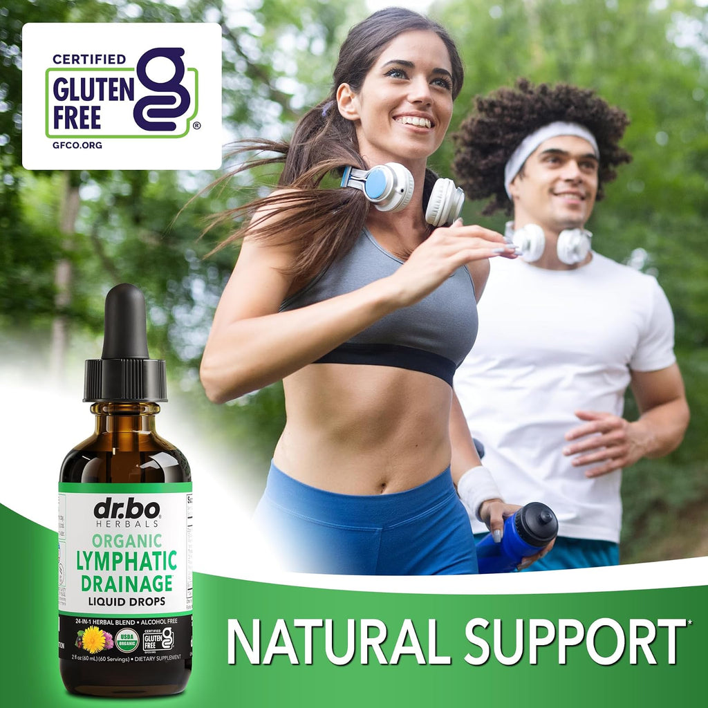 support for lymphatic drainage