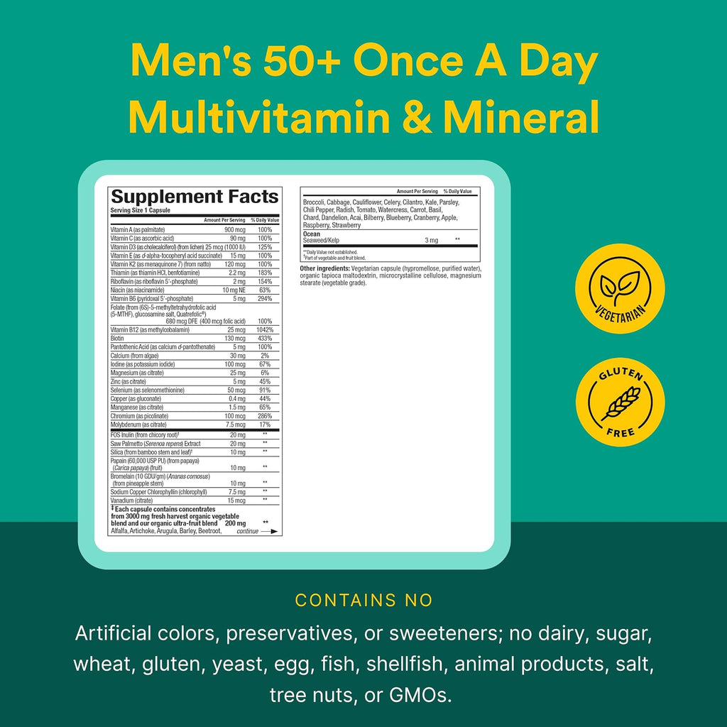 support for men's health over 50