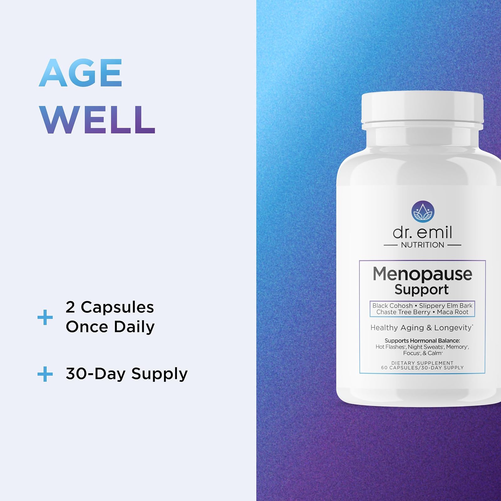 support for menopausal wellness