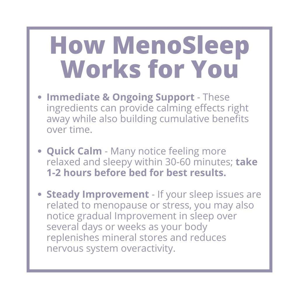 support for menopause symptoms relief