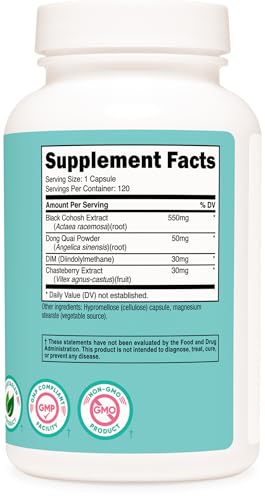 support for menopause with black cohosh