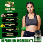 Support for menstrual cycle regulation with Wild Yam