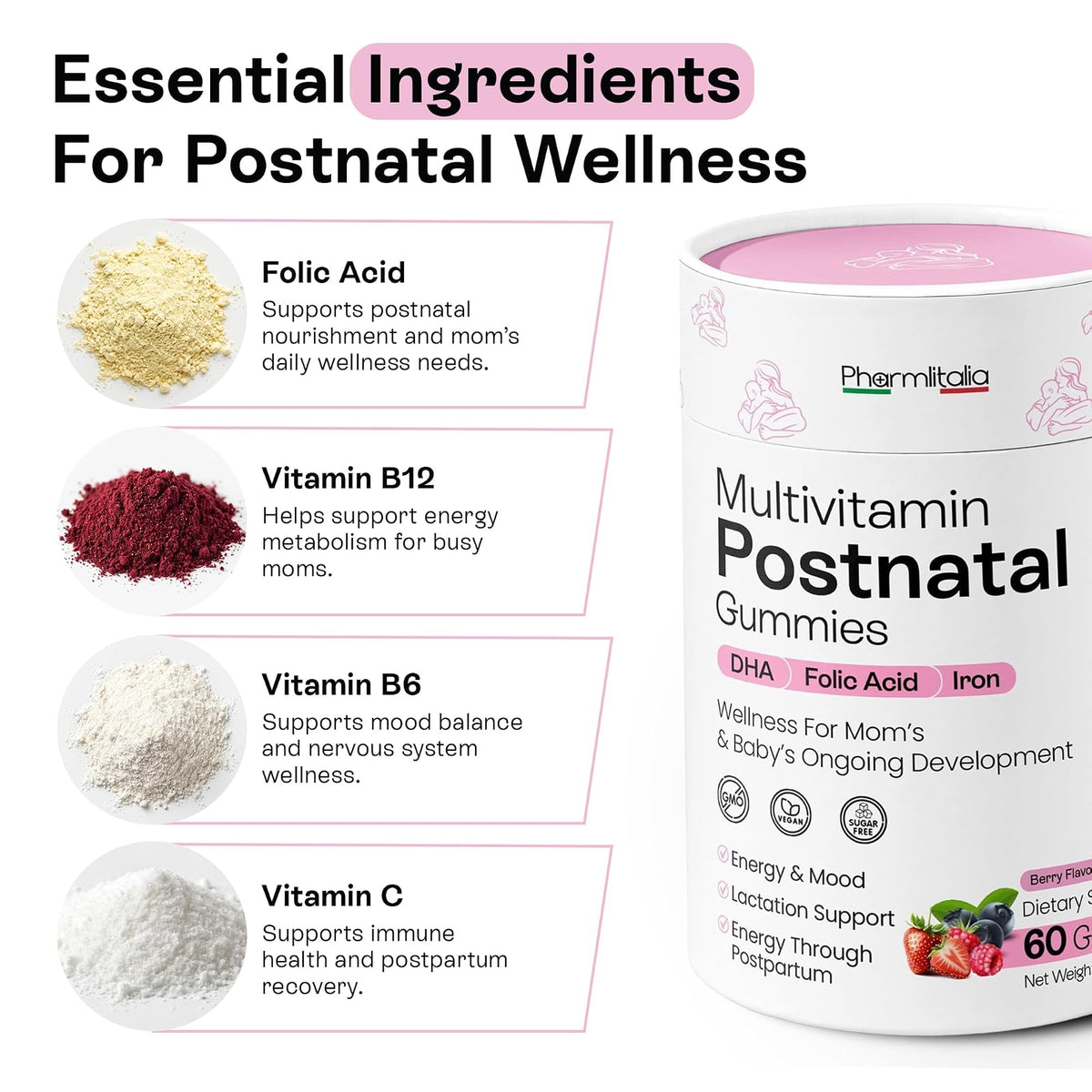 support for new mothers vitamins