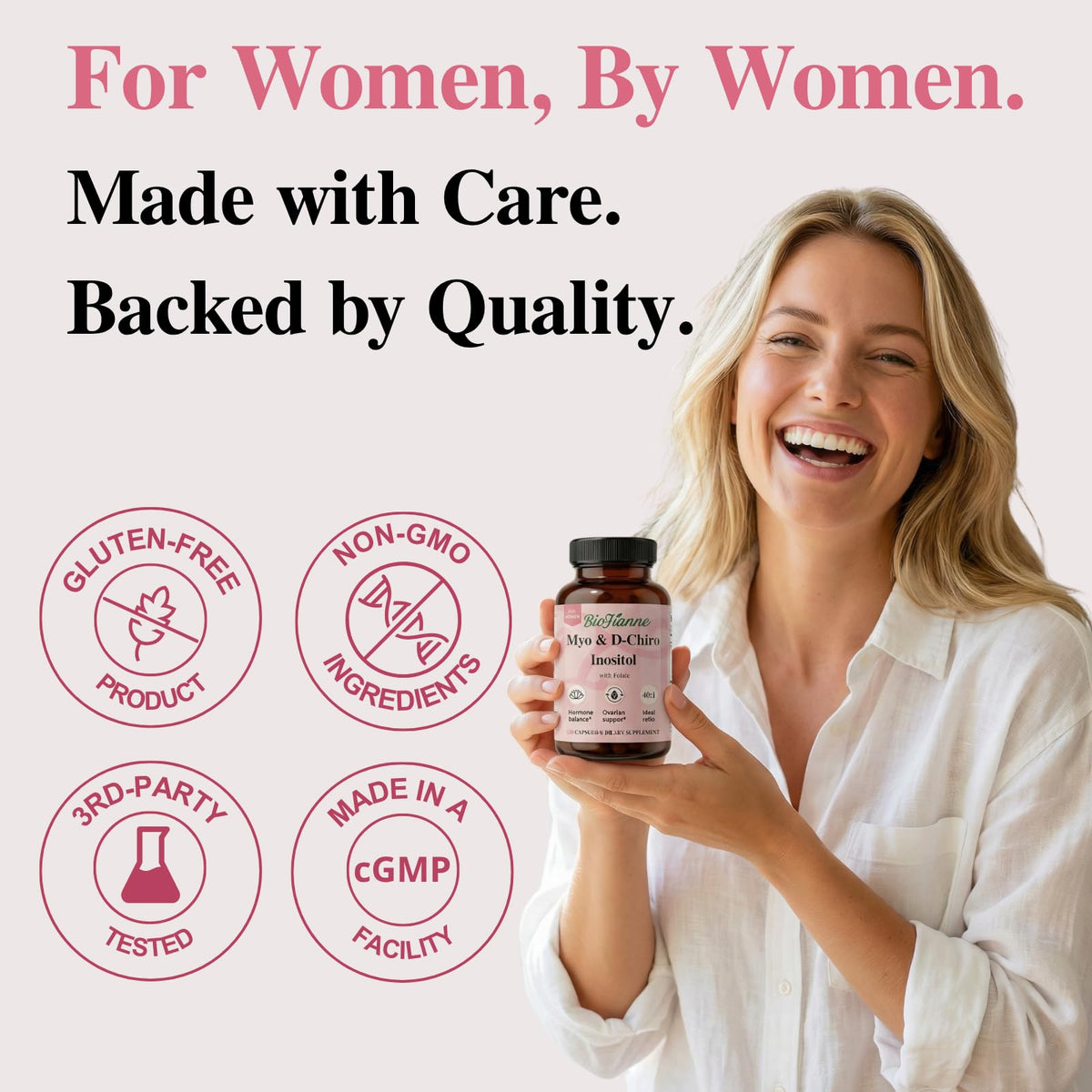 Support for ovarian health supplements