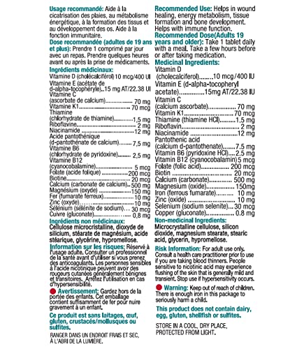 support for postpartum recovery vitamins