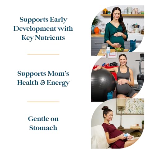 Support for pregnancy wellness with vitamins