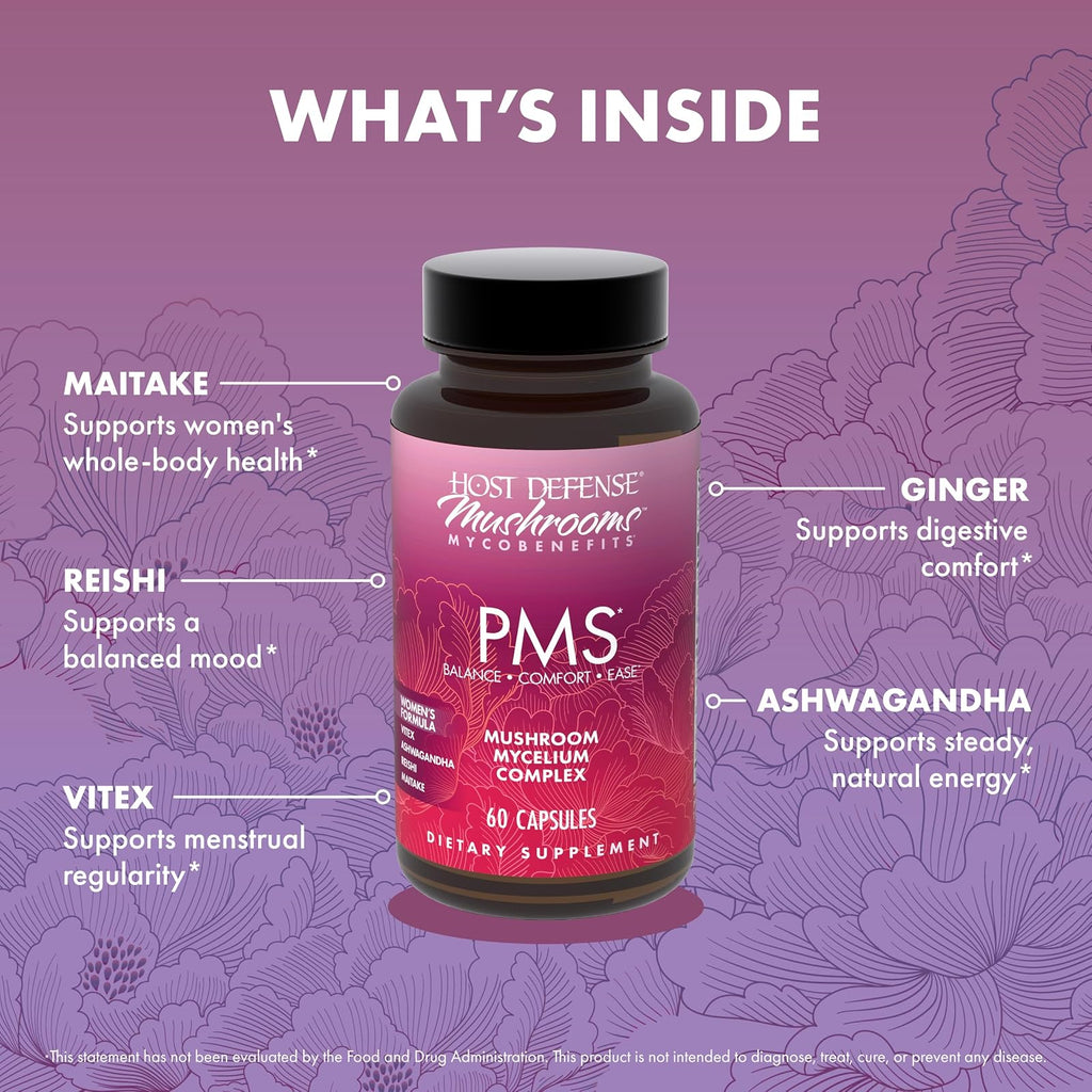 support for premenstrual syndrome relief