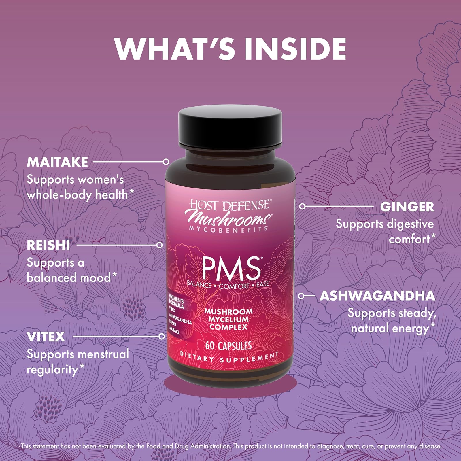 support for premenstrual syndrome relief
