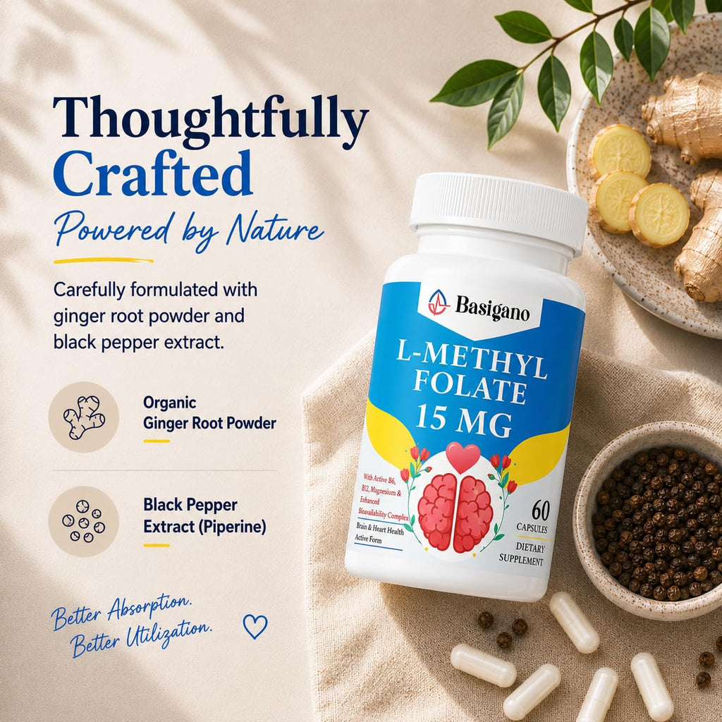 Support for prenatal health with methylfolate