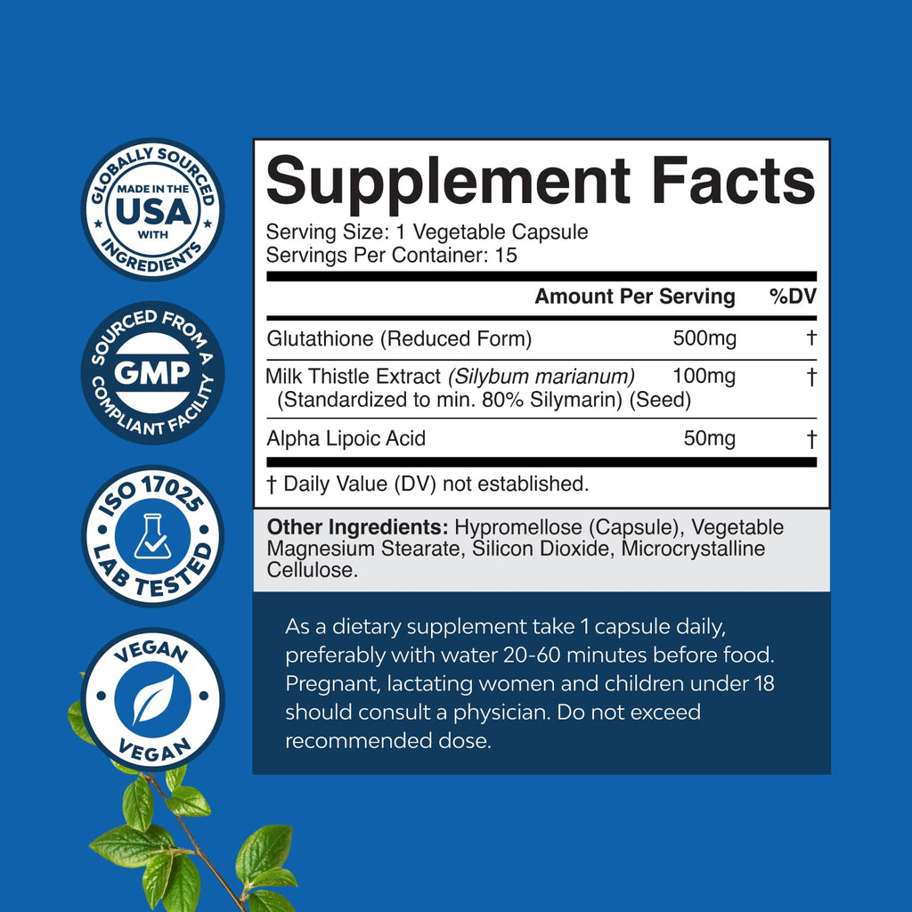support for seniors with reduced glutathione