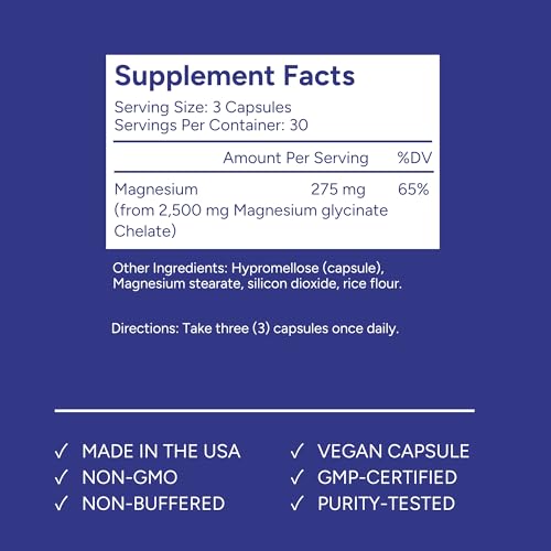 Support for stress relief Magnesium