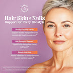 support for vibrant skin and nails