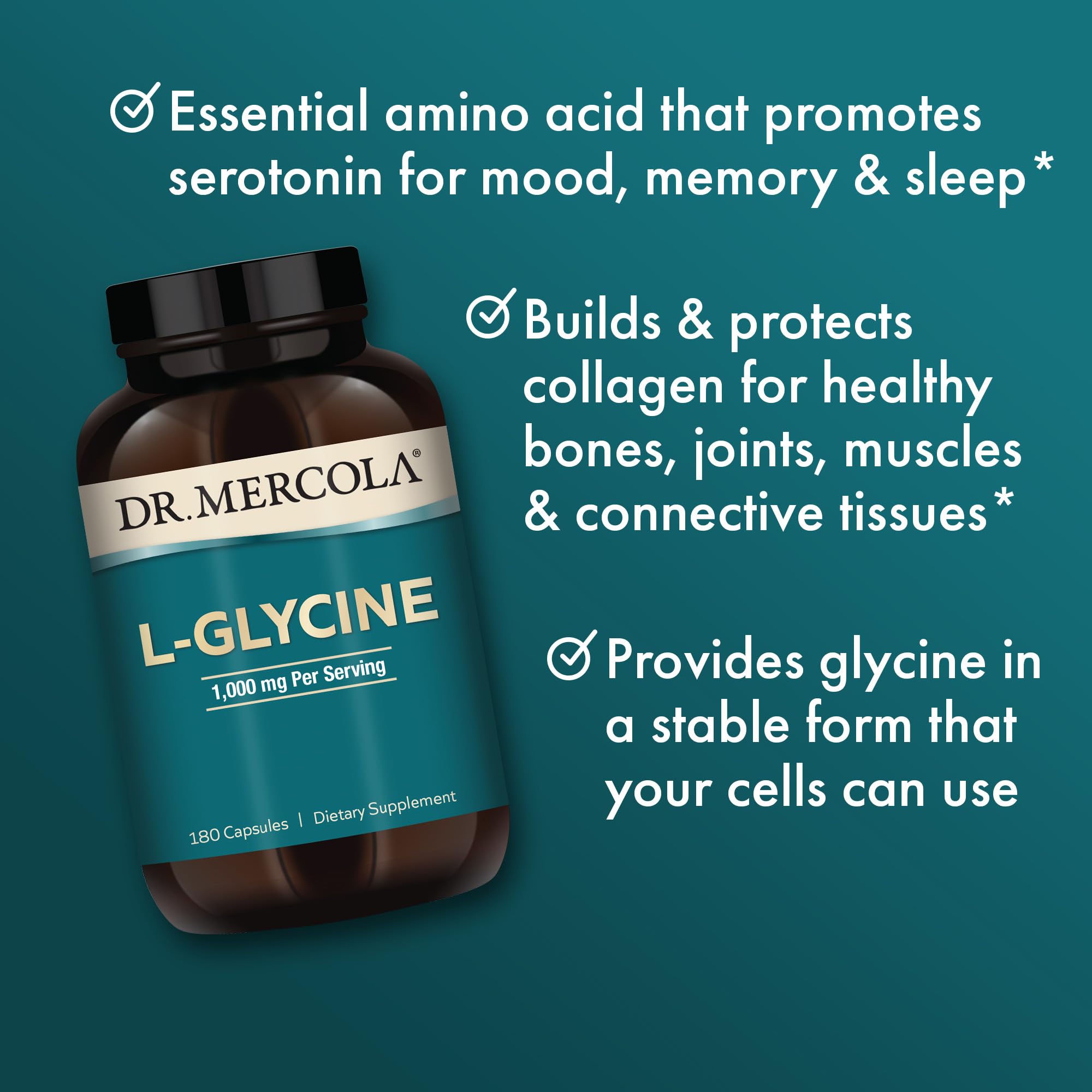 support glutathione levels with L-Glycine