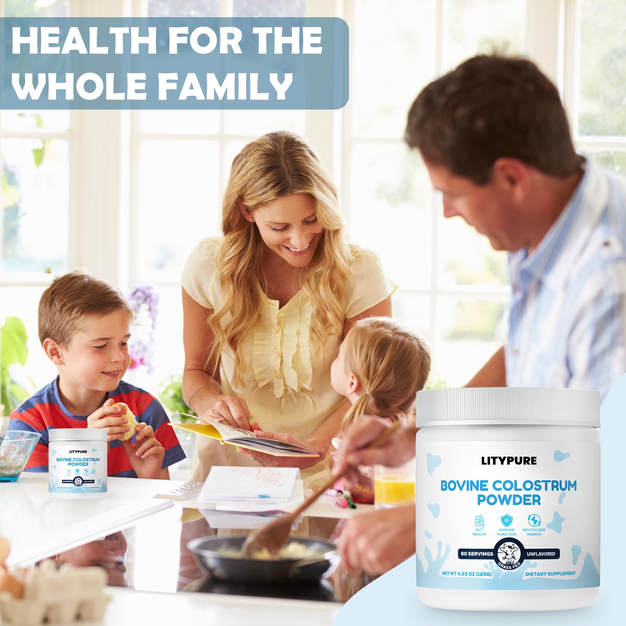 Support gut health with colostrum
