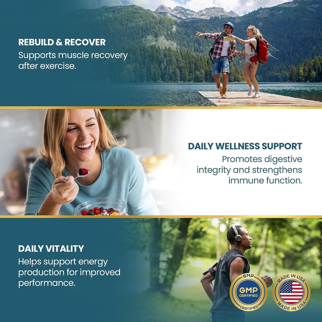 support gut health with l-glutamine