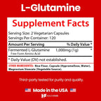 support gut health with l-glutamine