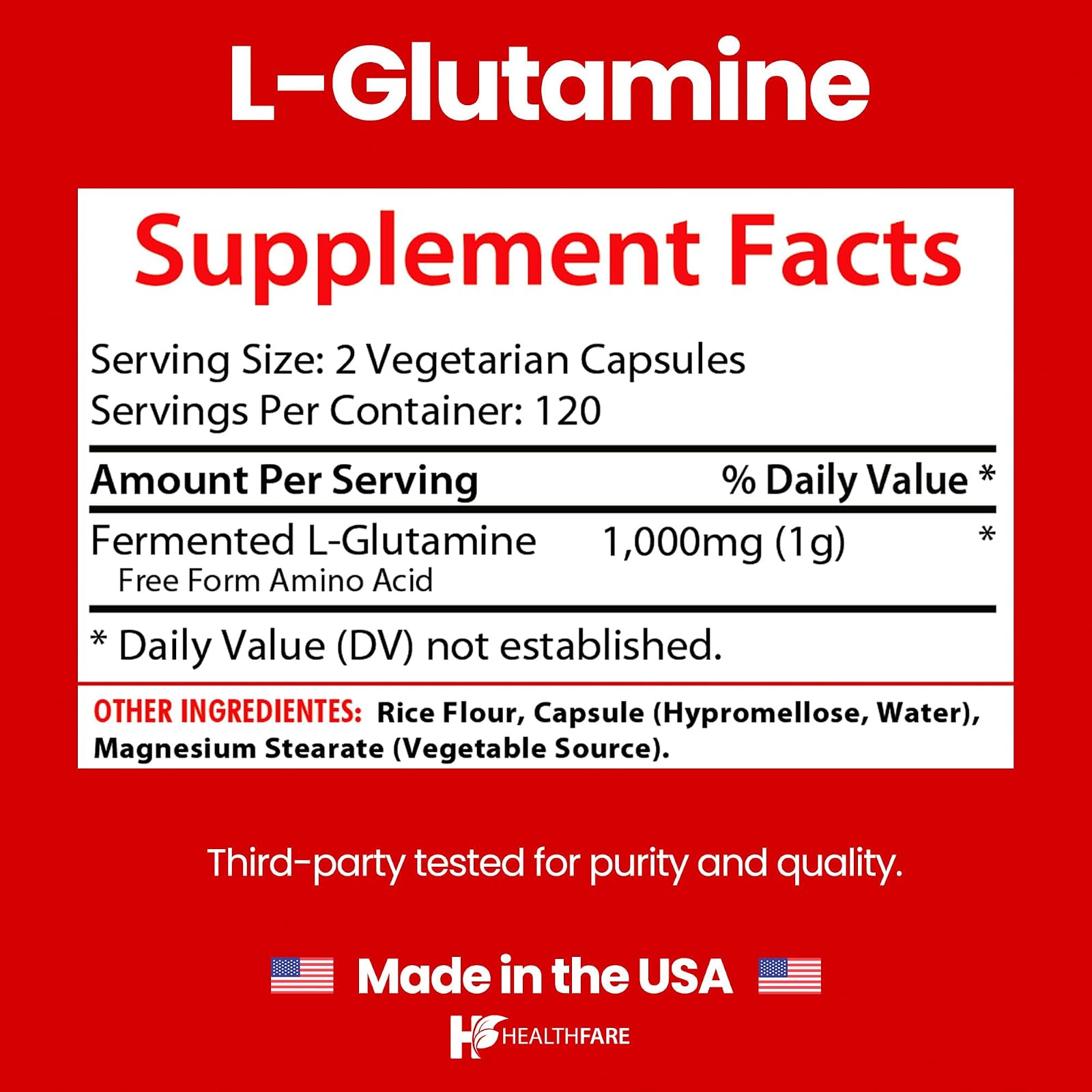 support gut health with l-glutamine