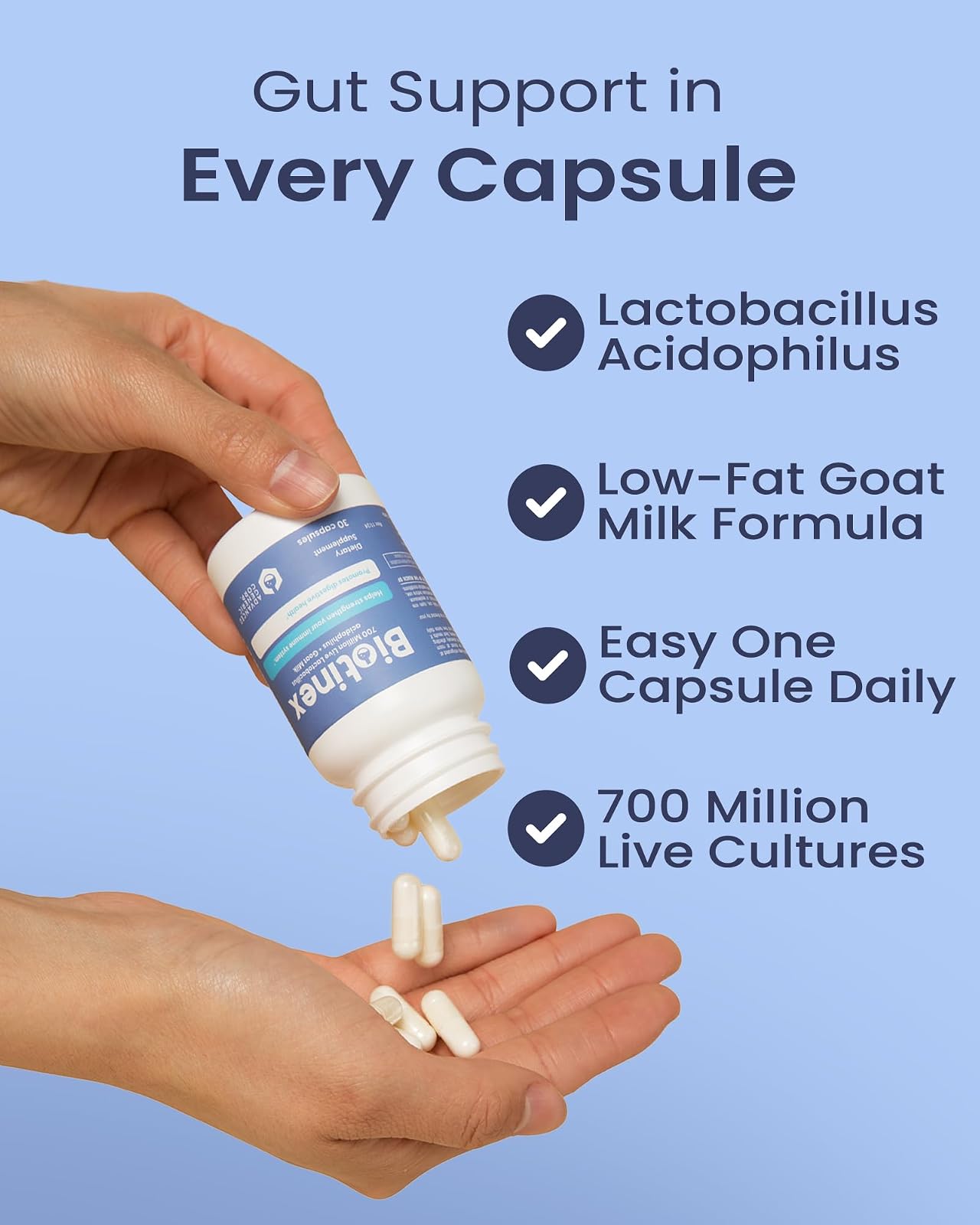 support gut health with probiotics