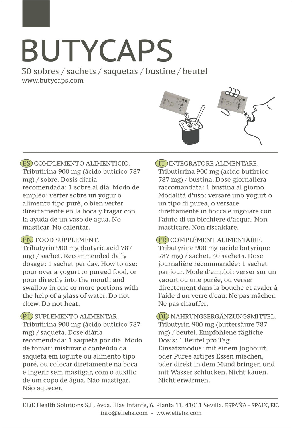Support gut health with Tributyrin