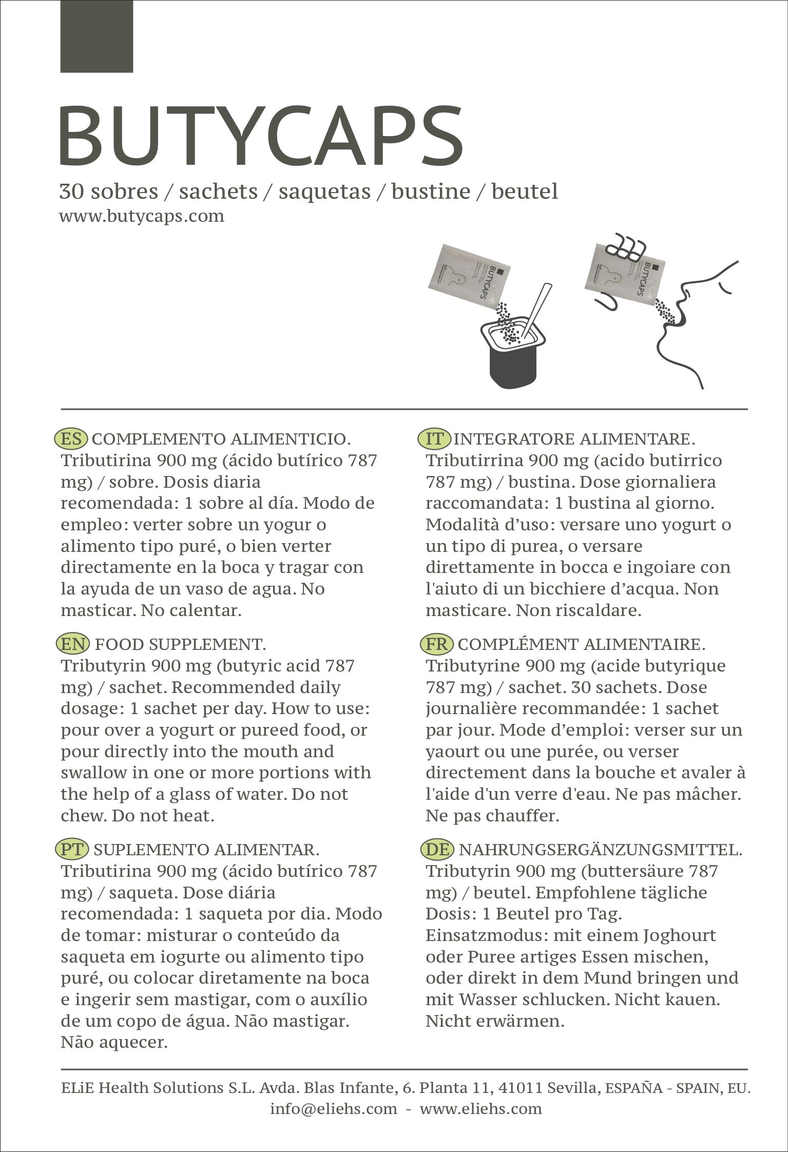 Support gut health with Tributyrin