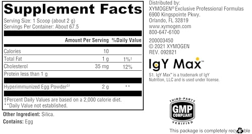 support gut health with XYMOGEN IG