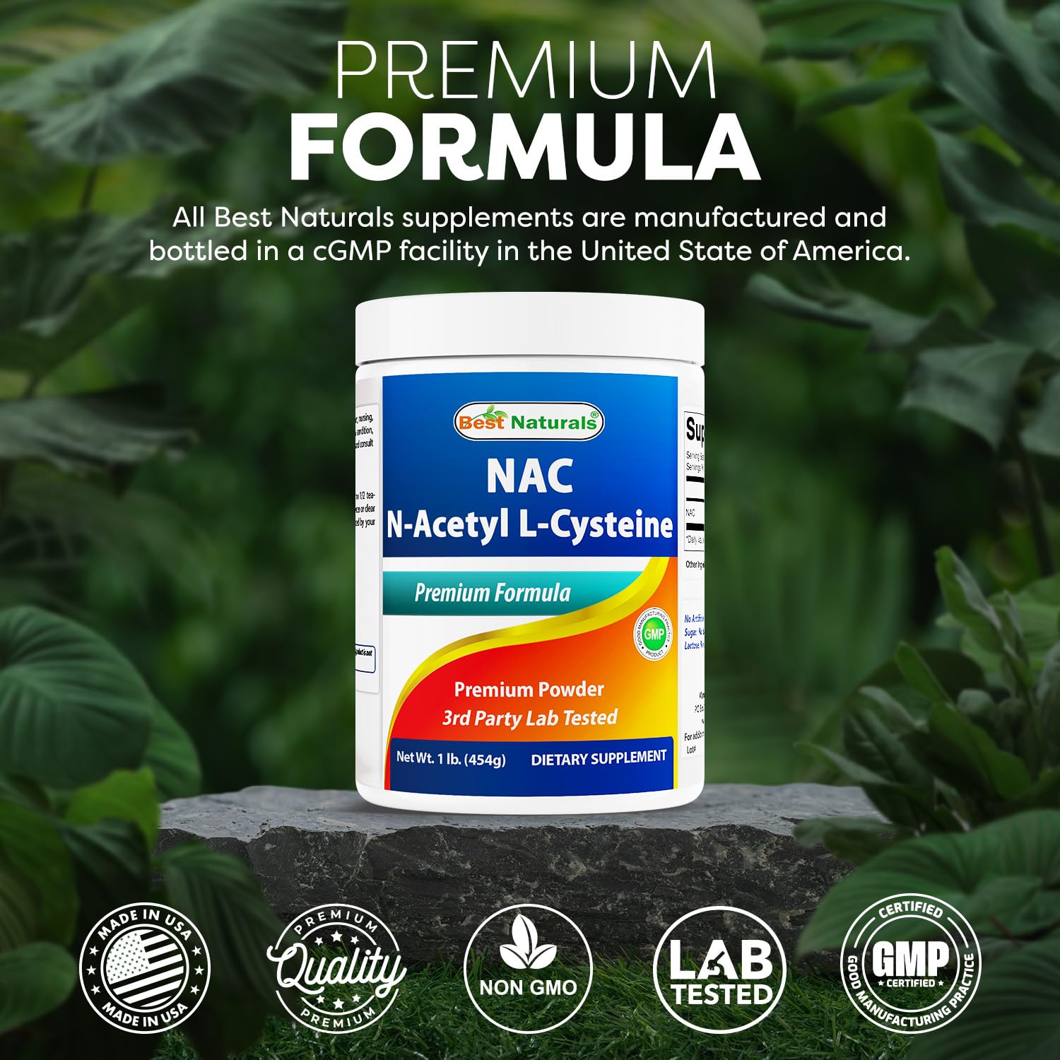 Support hair growth with NAC