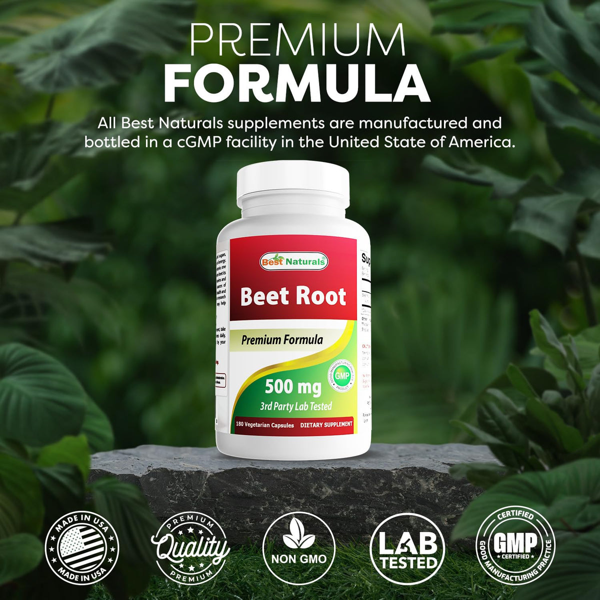Support hair skin nails with beet powder