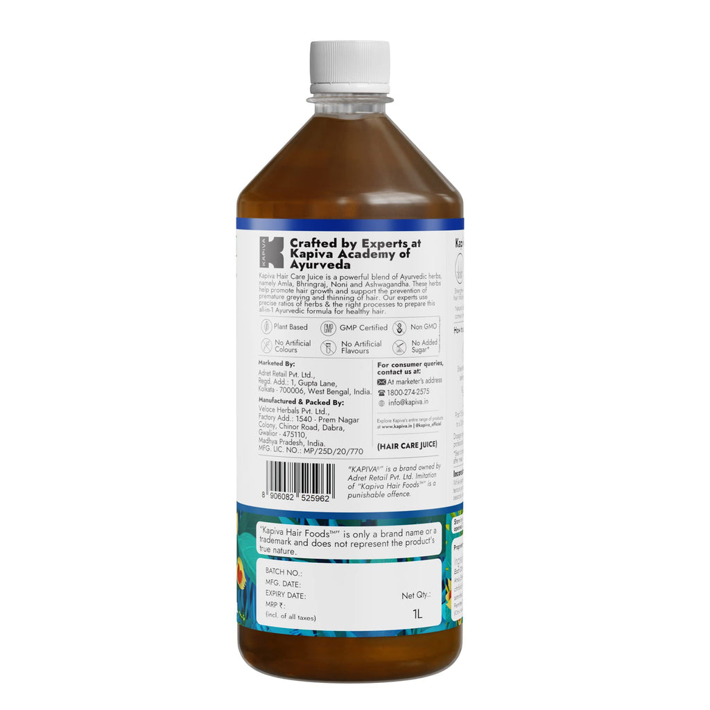 support hair vitality with herbal juice
