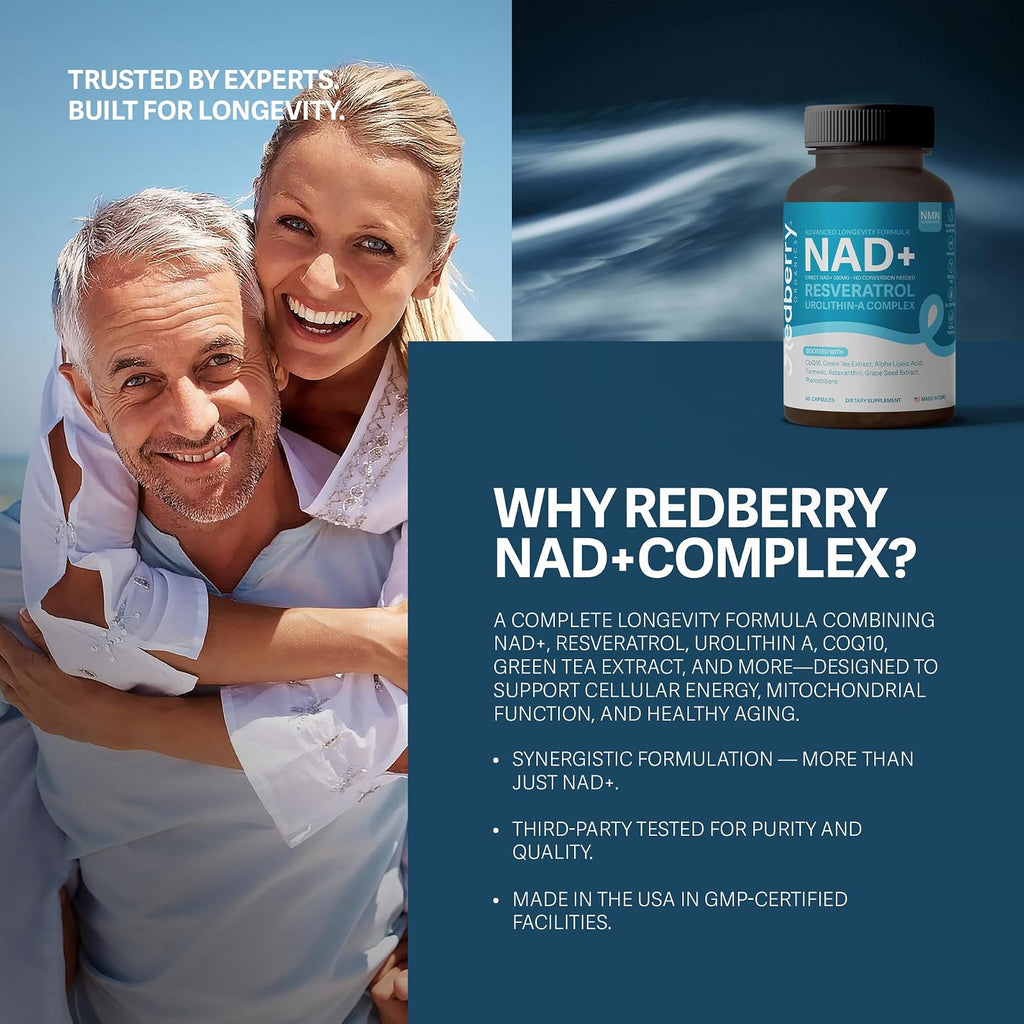 Support healthy aging with Direct NAD+