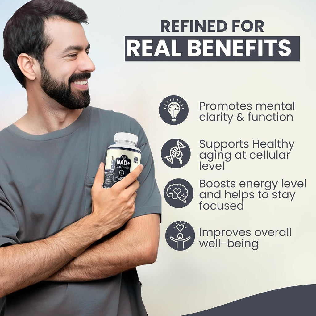 support healthy aging with NAD+