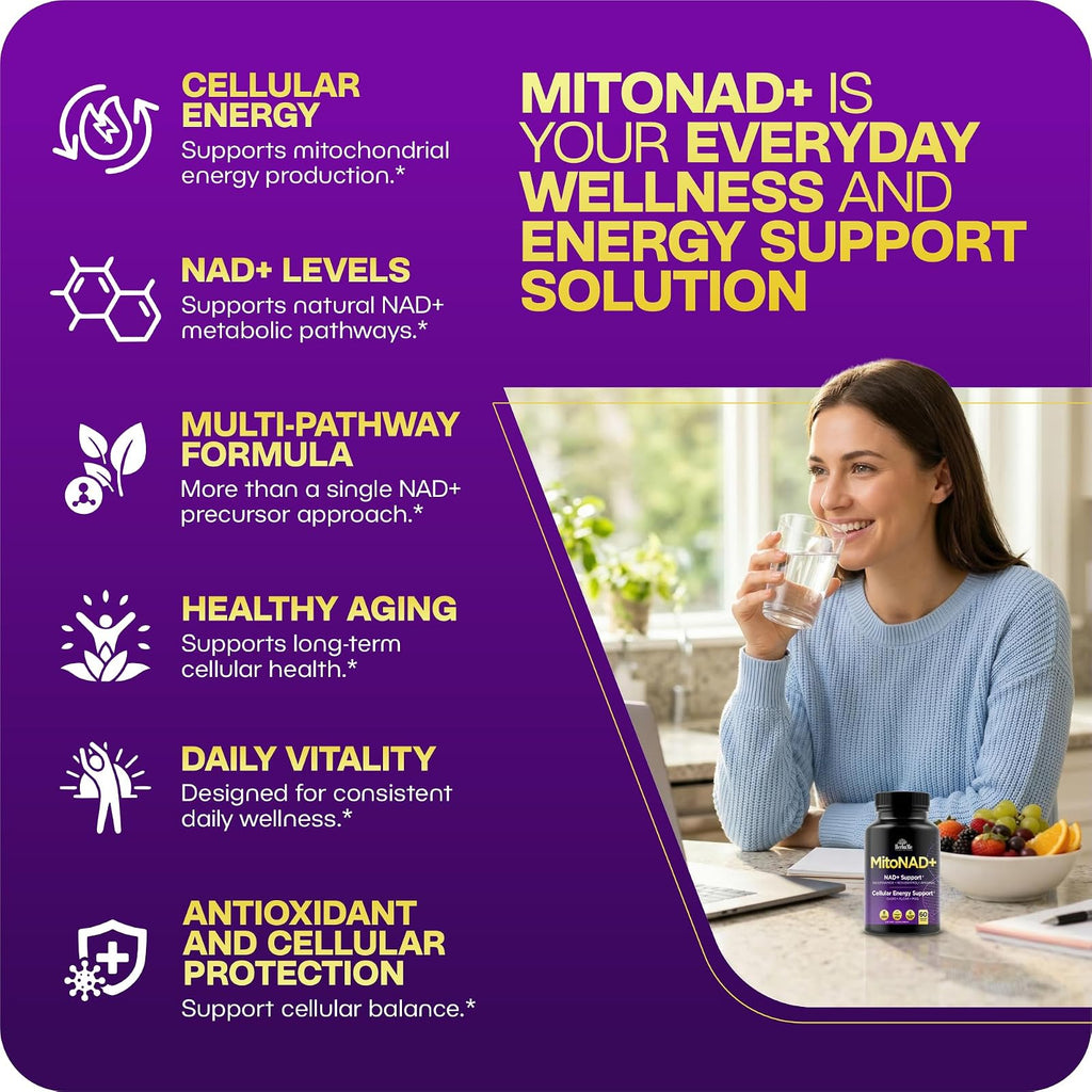 Support healthy aging with NAD+