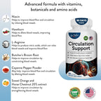 support healthy blood flow with l-arginine