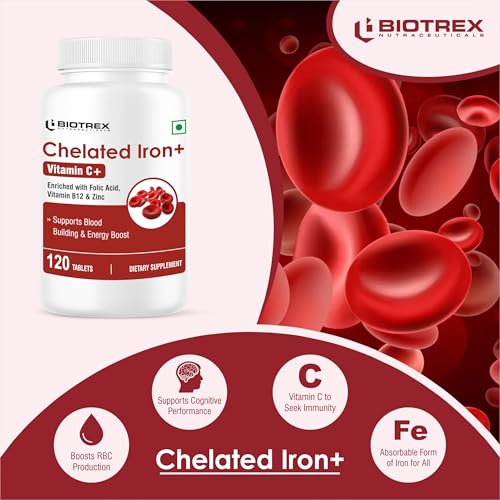support healthy blood levels with iron