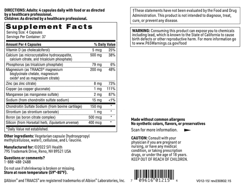 support healthy bones and teeth