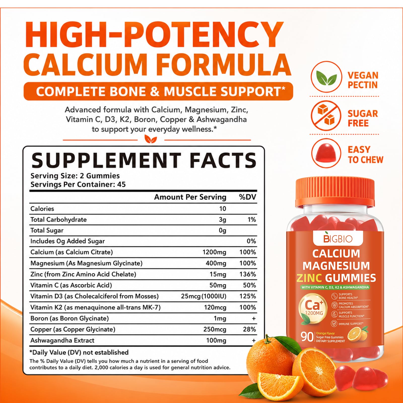 support healthy bones with calcium