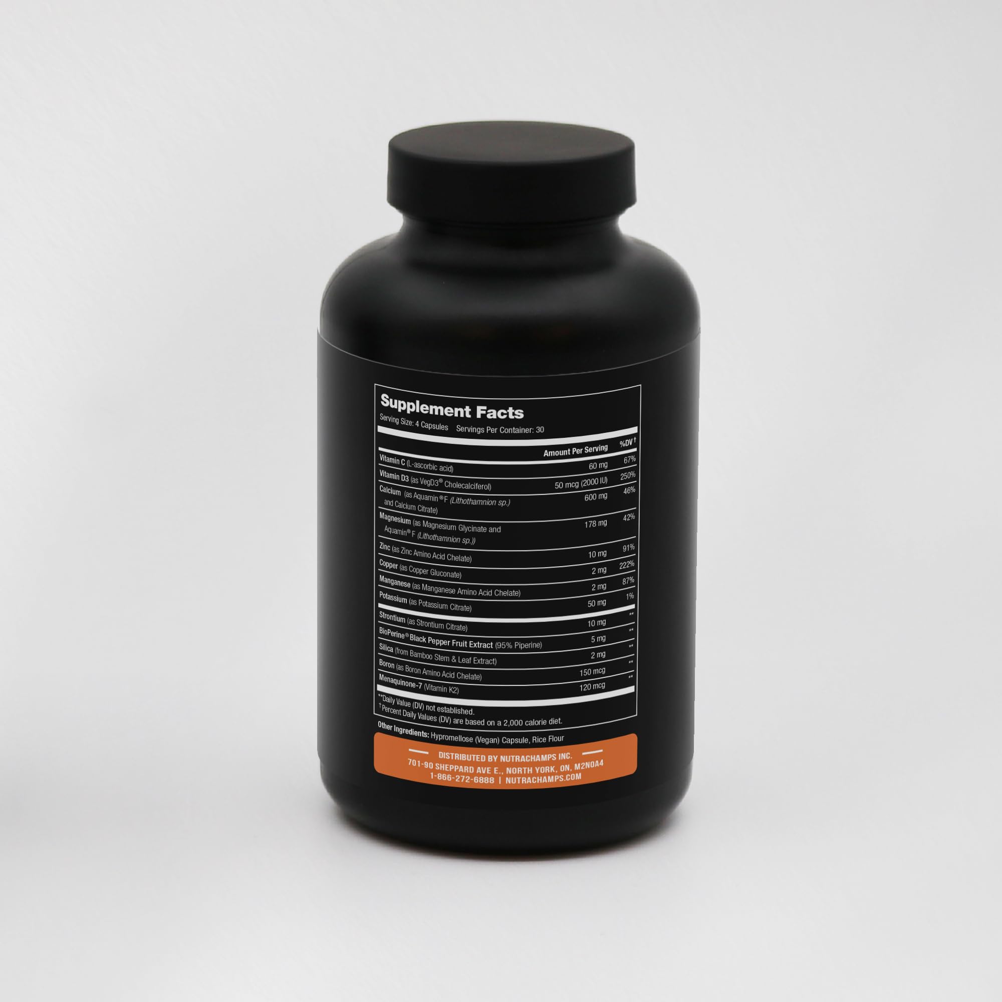 support healthy bones with calcium