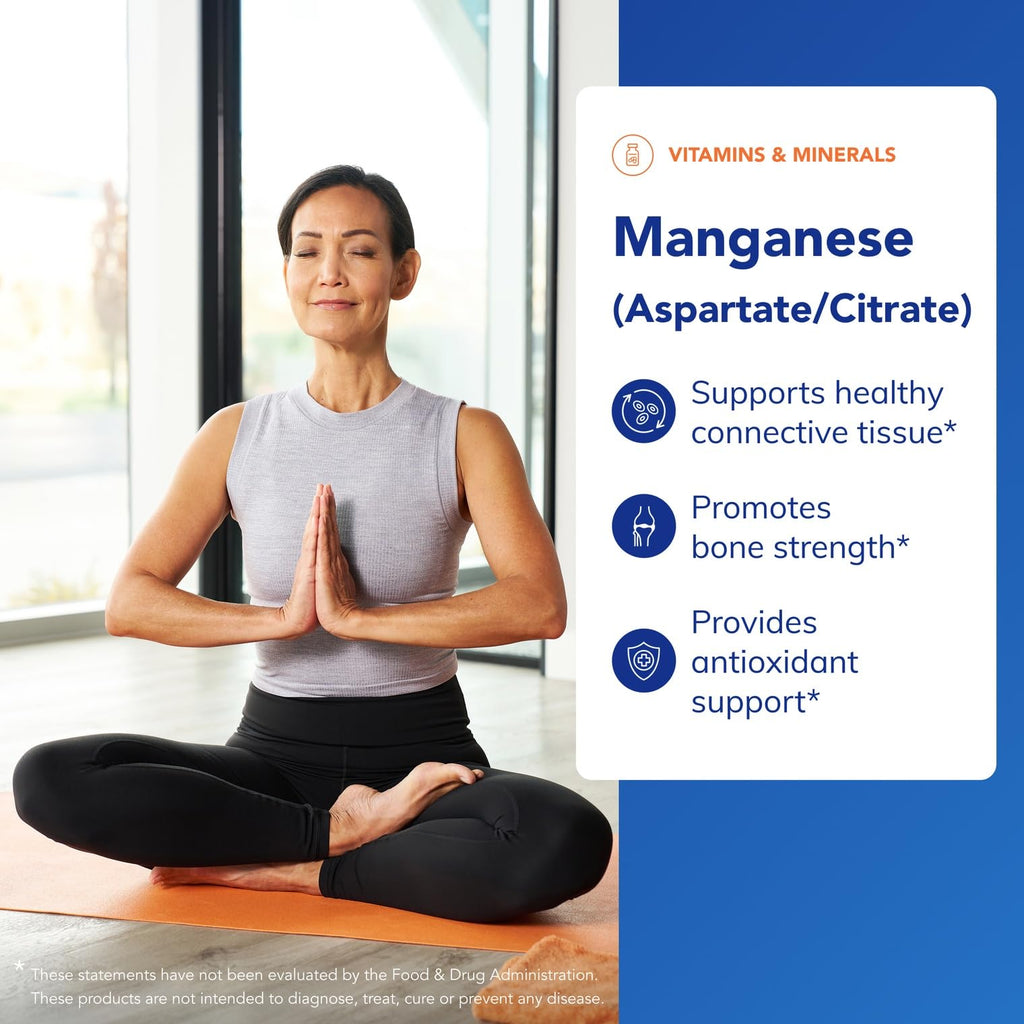 support healthy bones with manganese
