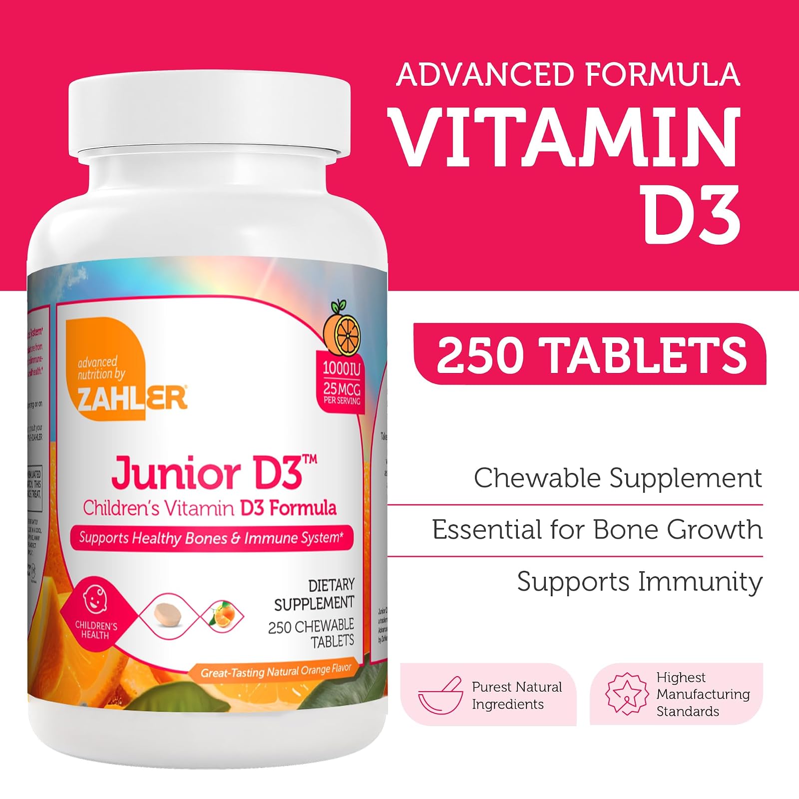 support healthy bones with vitamin D