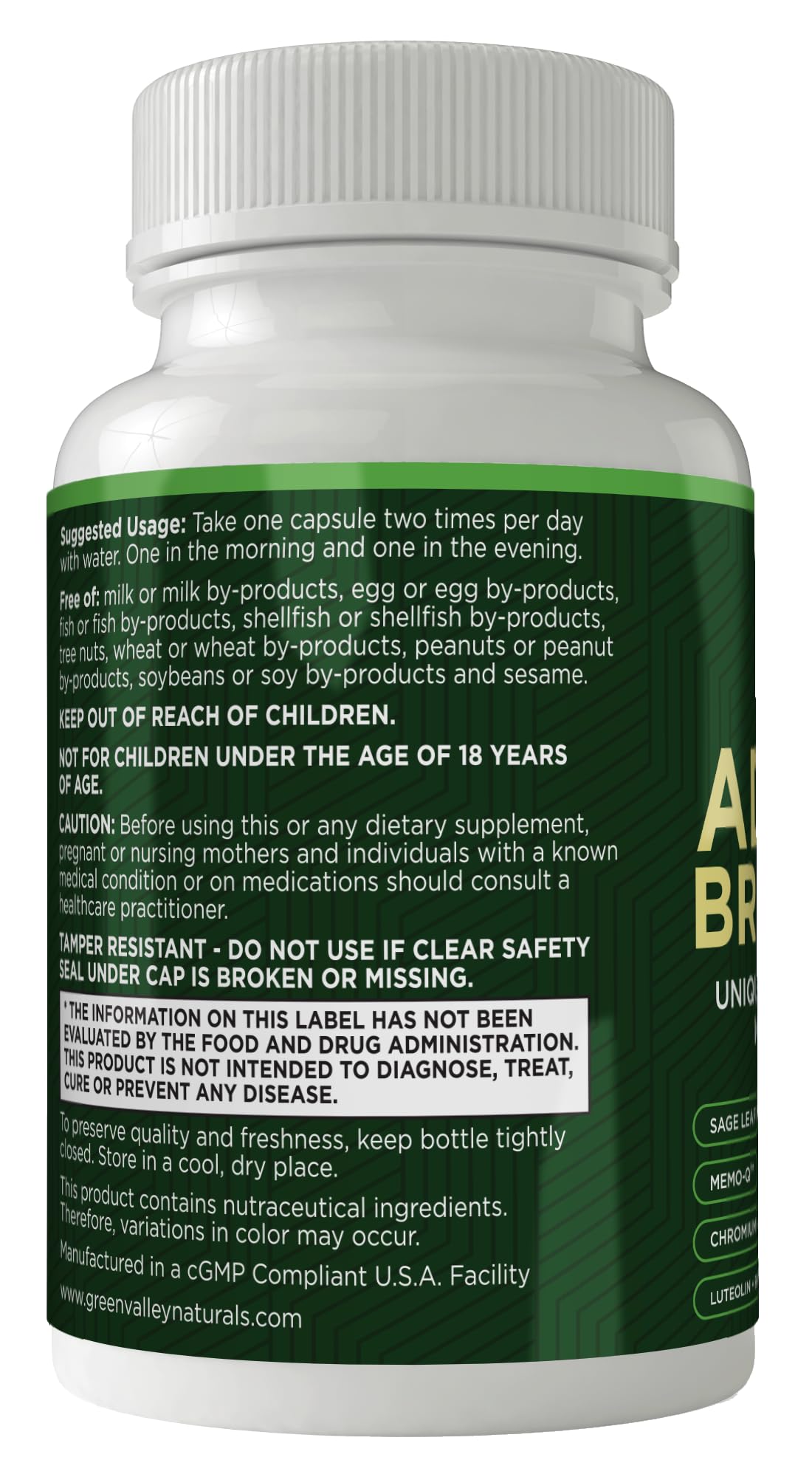 support healthy brain function naturally