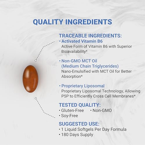 support healthy brain function with P-5-P