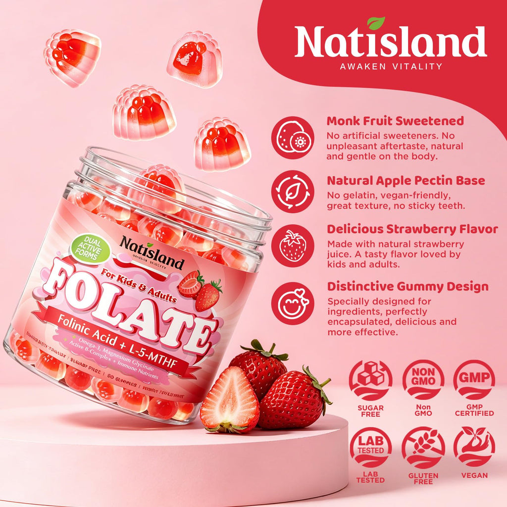 support healthy cell function with folate
