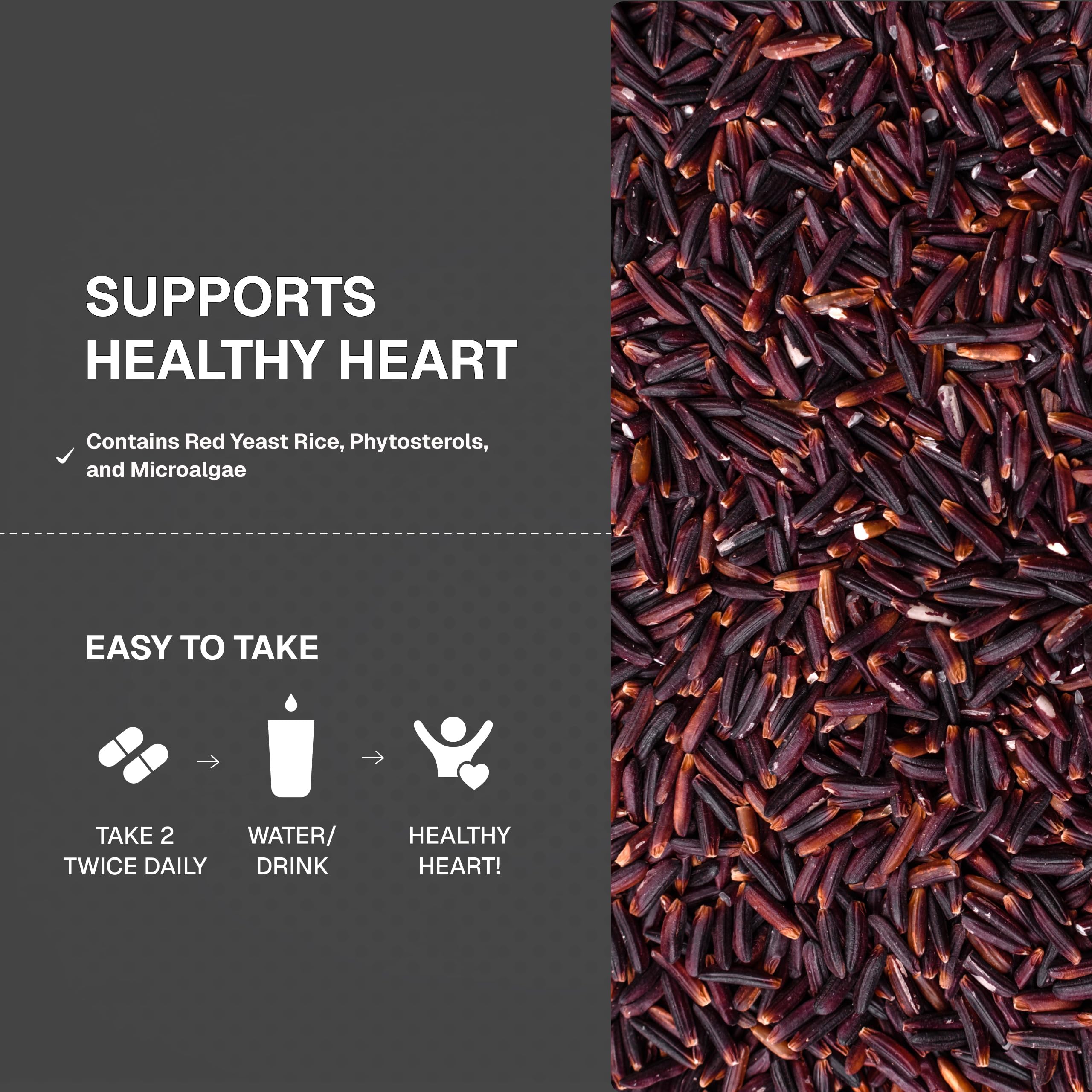 support healthy cholesterol levels red yeast rice
