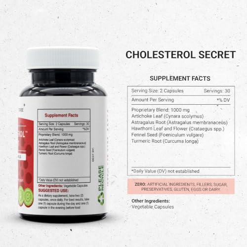 Support healthy cholesterol levels with Secrets