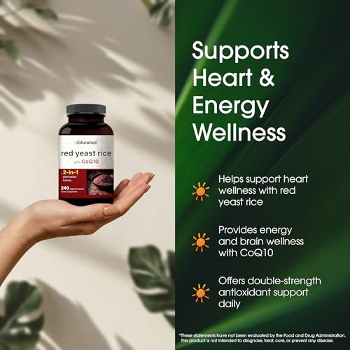 support healthy cholesterol with red yeast rice