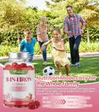 support healthy development with iron