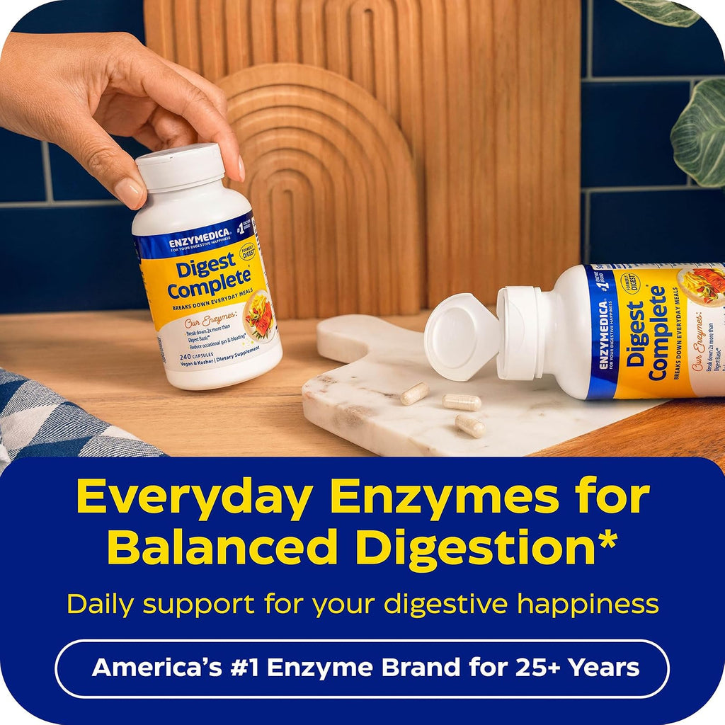 support healthy digestion Enzymedica