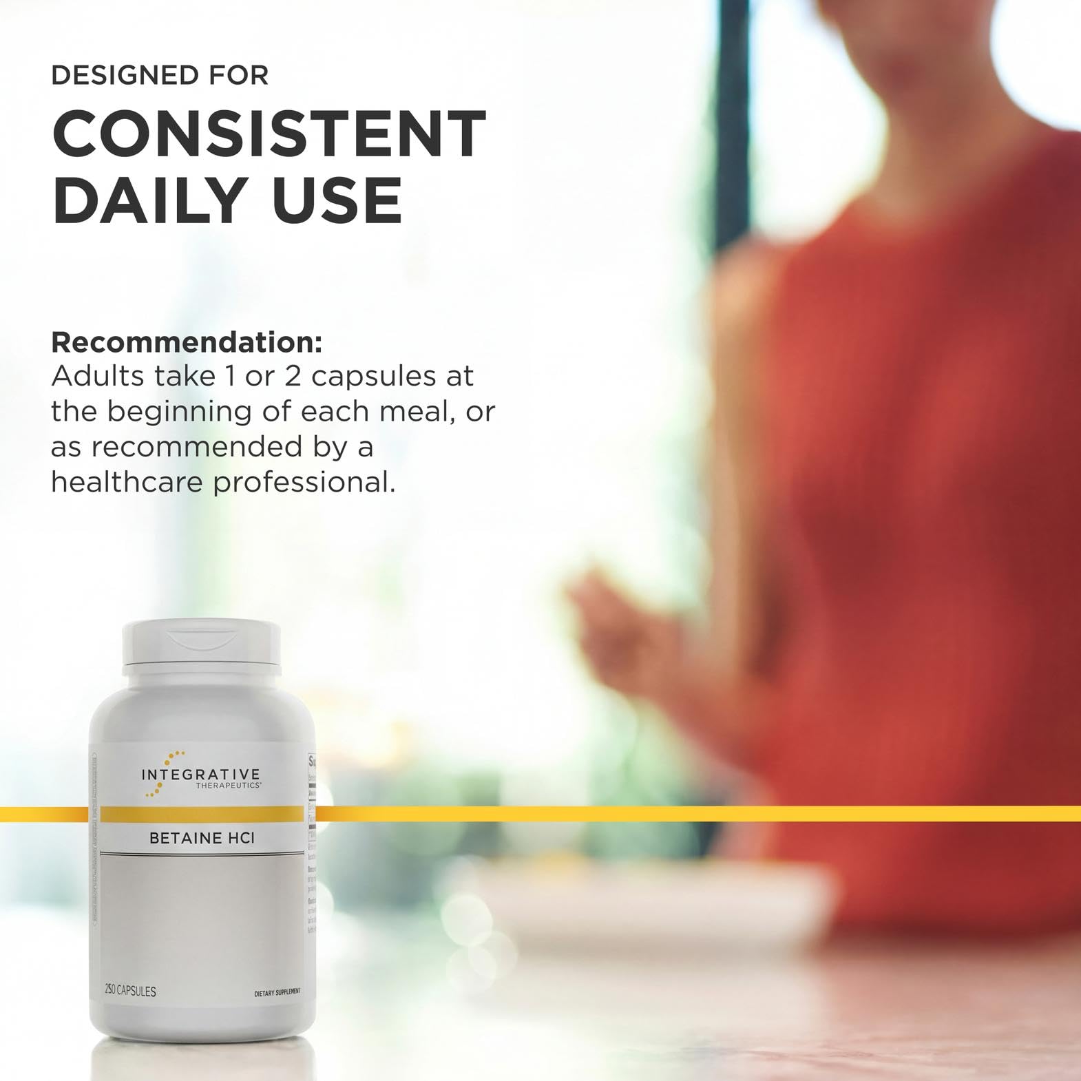 Support healthy digestion with capsules