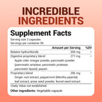 Support healthy digestion with Dr. Berg enzymes